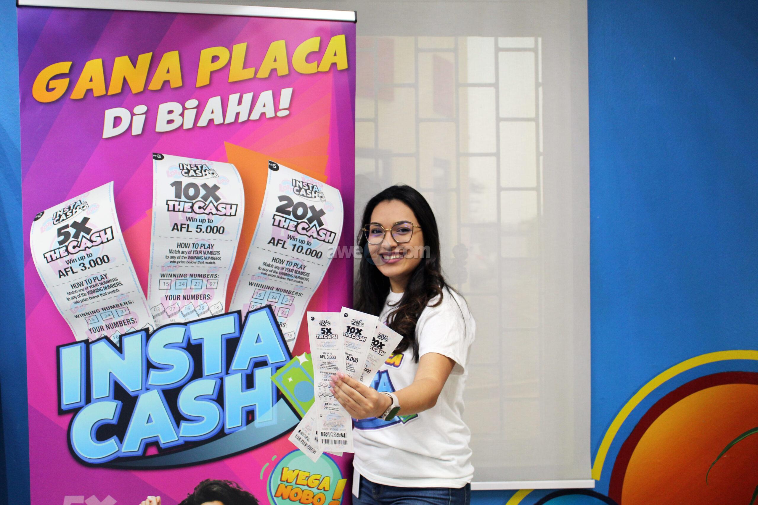 Lotto ta introduci su producto nobo di Instacash – AWE24.com Bo centro di informacion pa Aruba