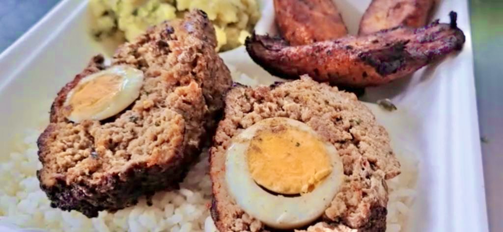 Daily Dose Aruba MENU awe “MEATLOAF” cu Aroz, Batata y banana Fls.15 ...