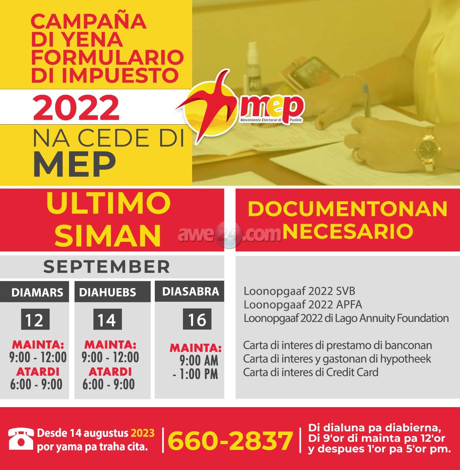 Lider di MEP: Evelyn Wever-Croes: ULTIMO SIMAN DI CAMPAÑA PA ...