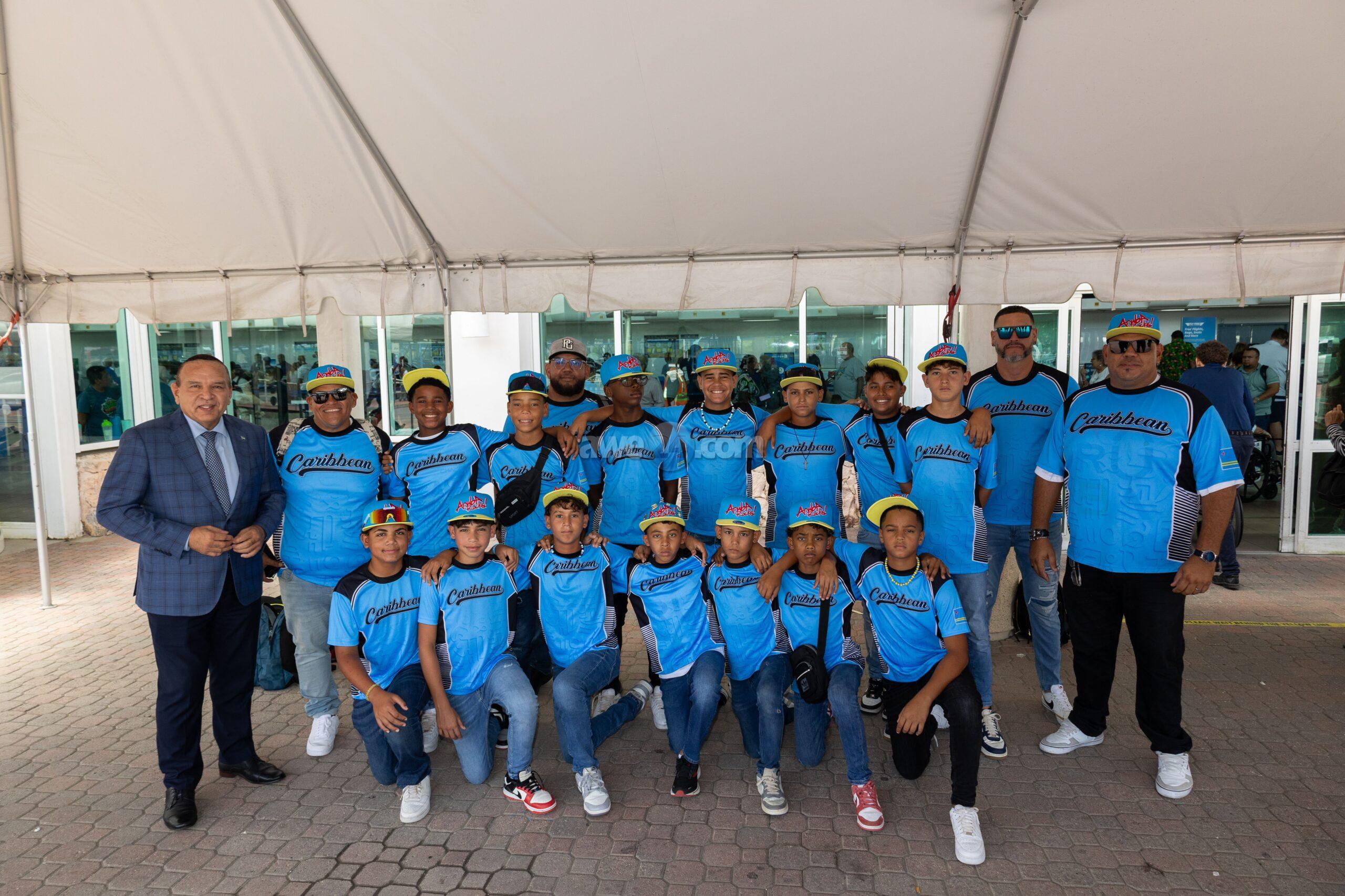 MINISTER ENDY CROES TA DESEA NOS SELECCION DI BASEBALL CAMPEON DI ...