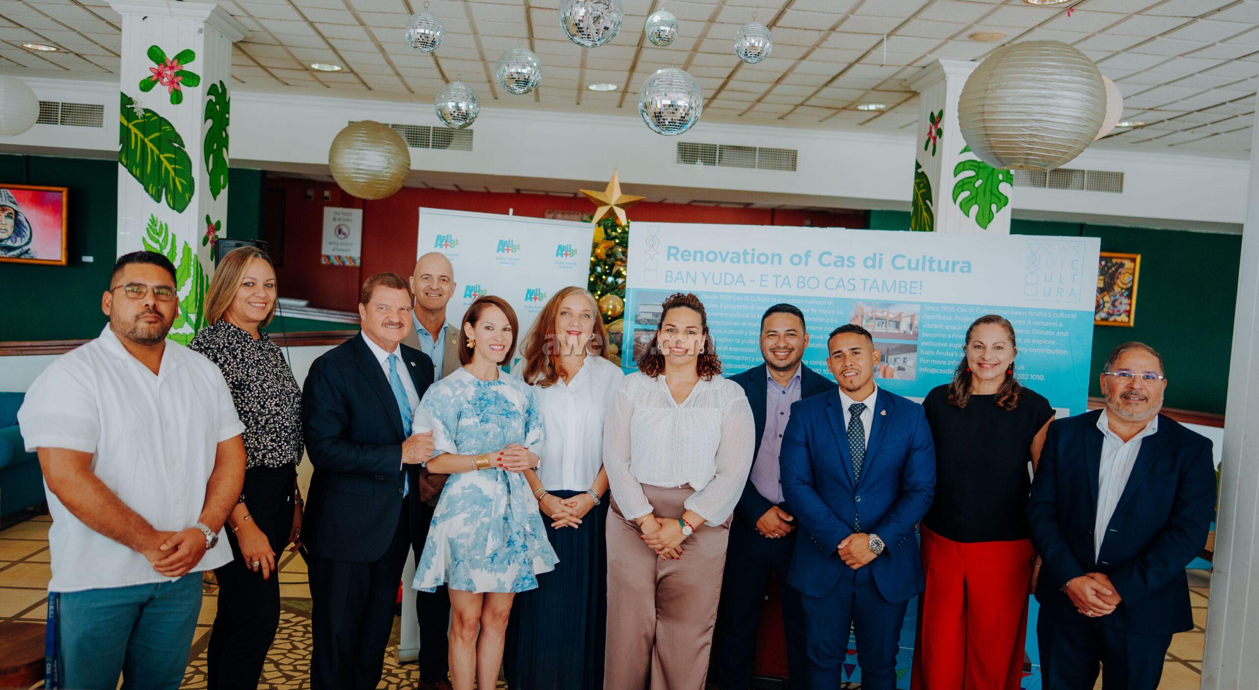 Aruba Tourism Authority ta yuda financia renobacion di Cas di Cultura ...