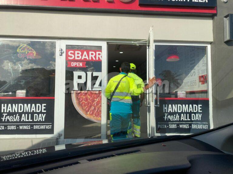 Dama a cay flauw na un pizzeria na Paradera – AWE24.com Bo centro di ...