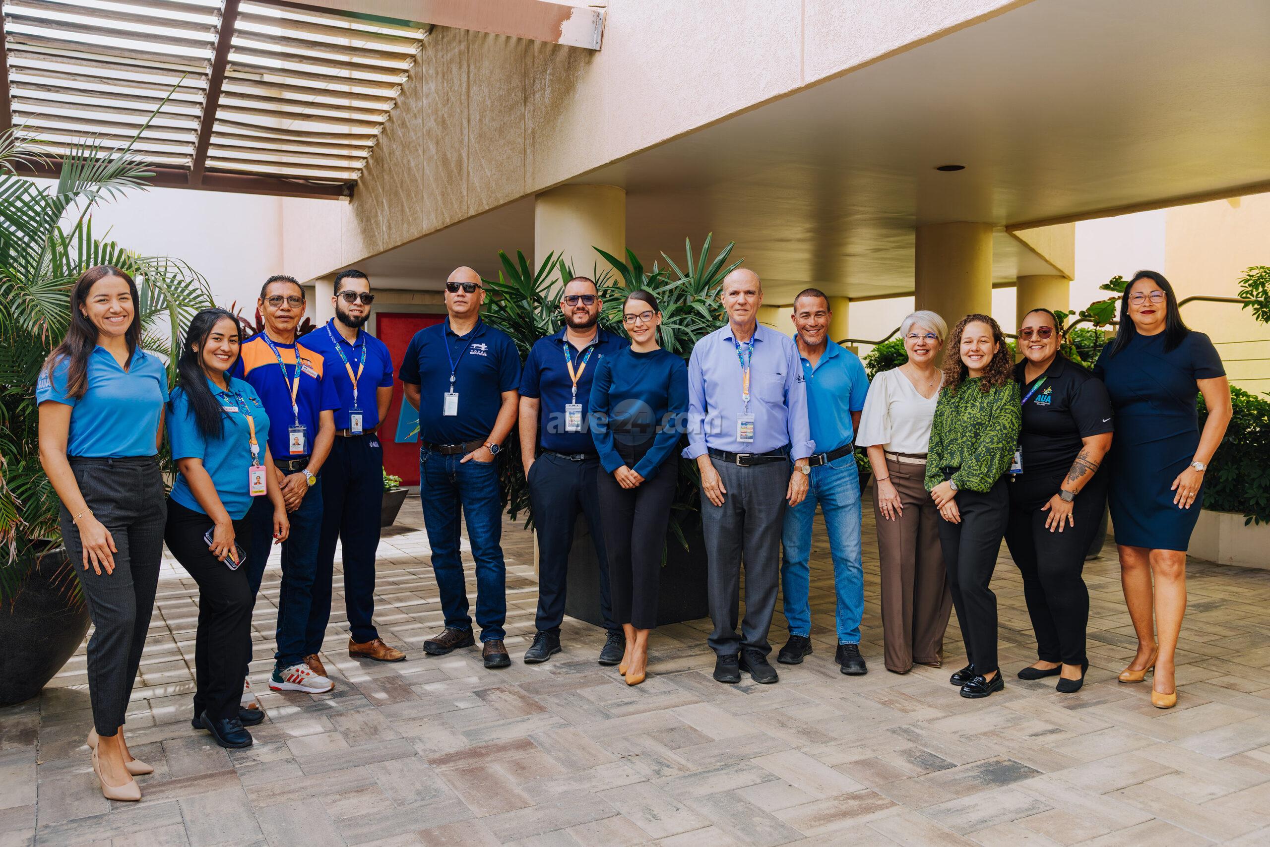 Aeropuerto di Aruba orguyosamento a ricibi nan di 4 recertificacion ...